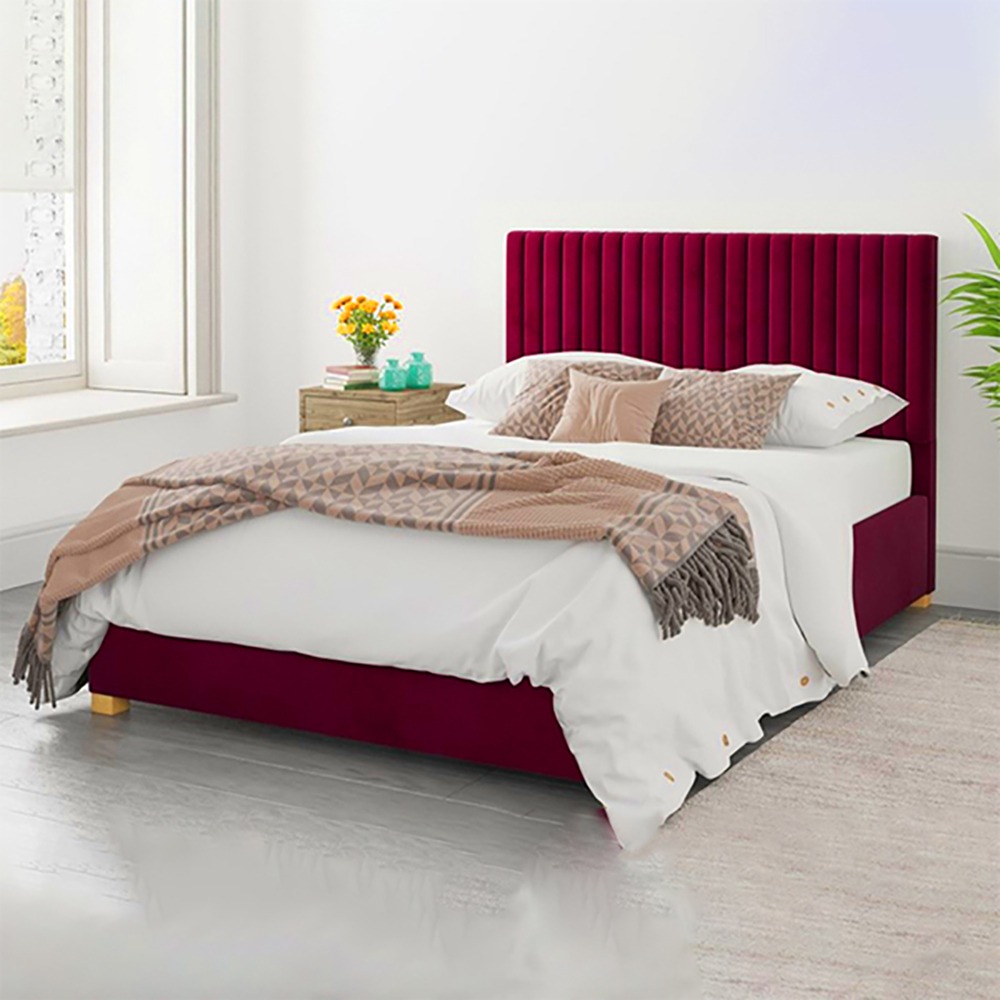 Channel Vertical Tufted Upholstered Bed - Rukn Al Wadi Furniture